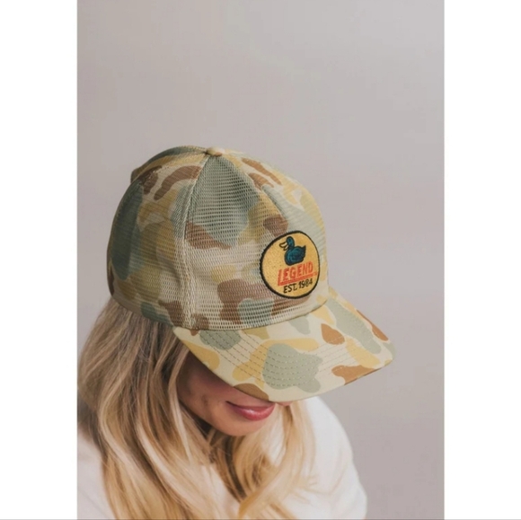Legend | Accessories | Nwt Legend Duck Camo Mesh Trucker | Poshmark
